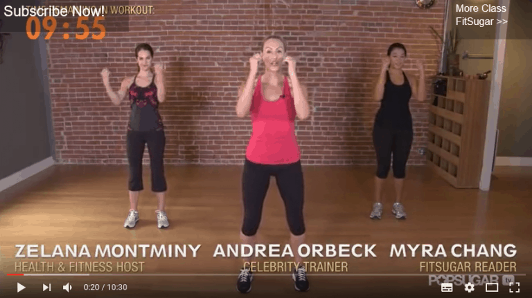 Ten 10 Minute Workouts At Home No Equipment