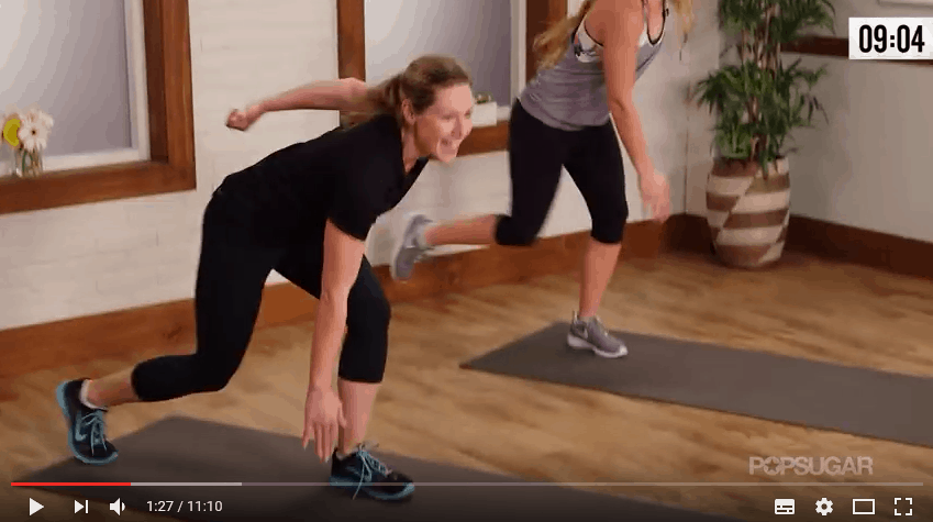 Ten 10 Minute Workouts At Home No Equipment