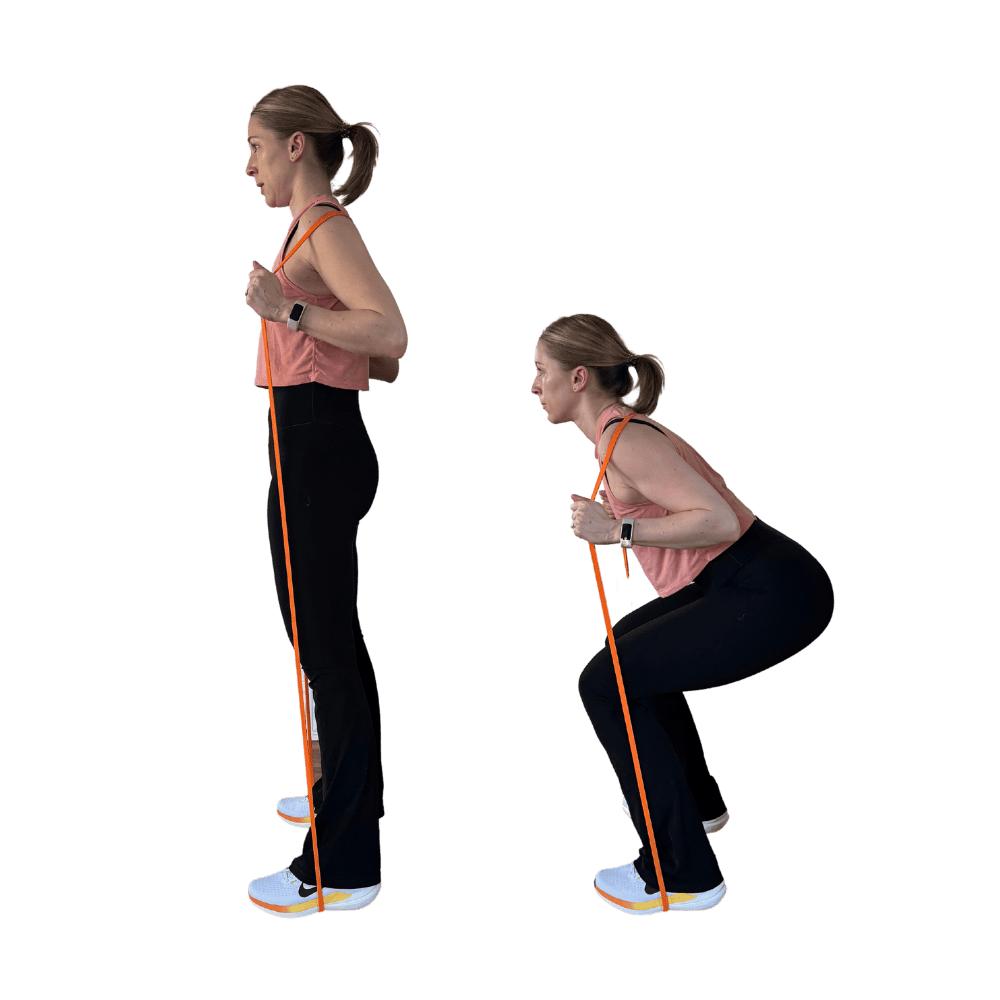 Resistance Band Leg Workout - 2sharemyjoy.com