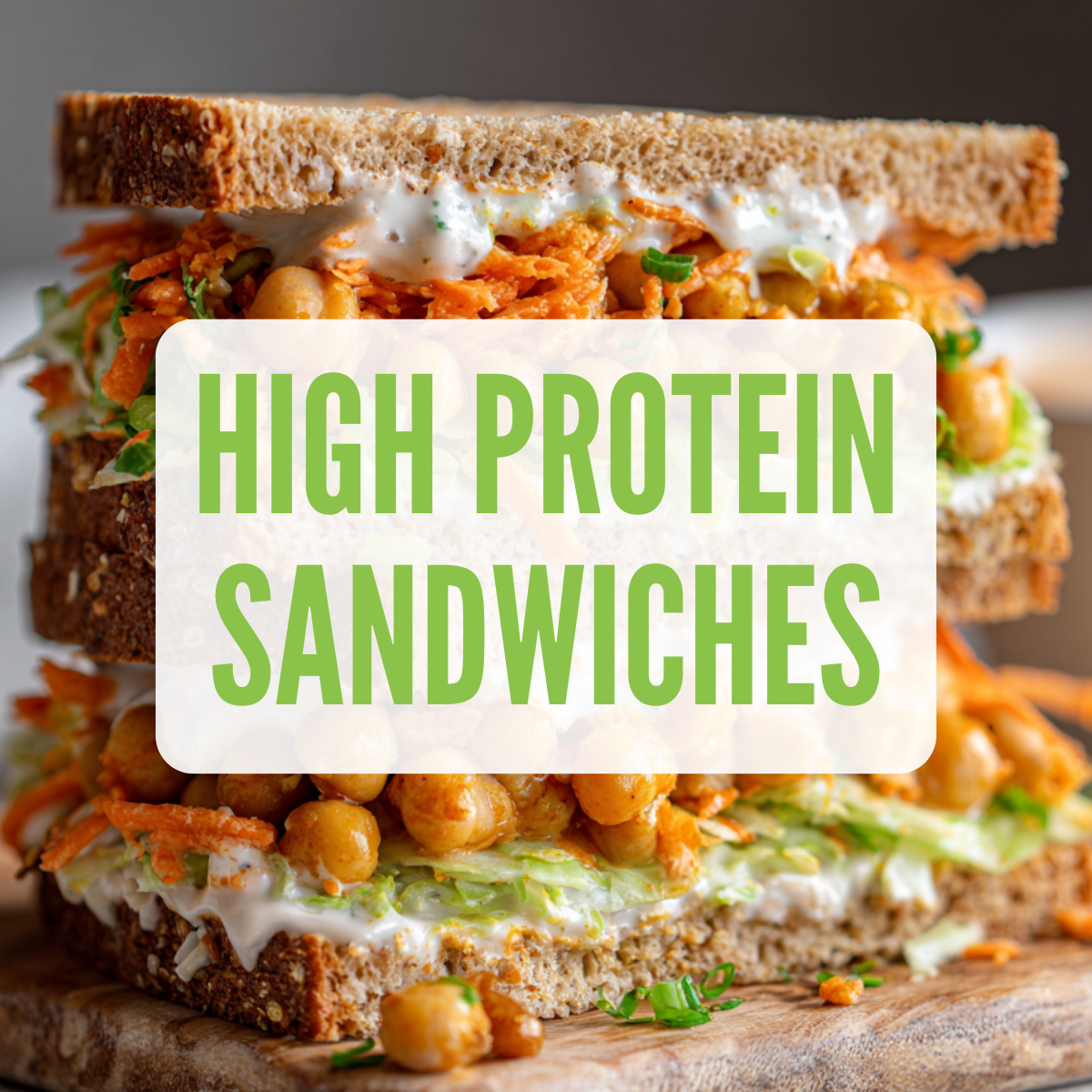 10 High-Protein Vegan Sandwiches (Easy Meal Prep) - 2sharemyjoy.com