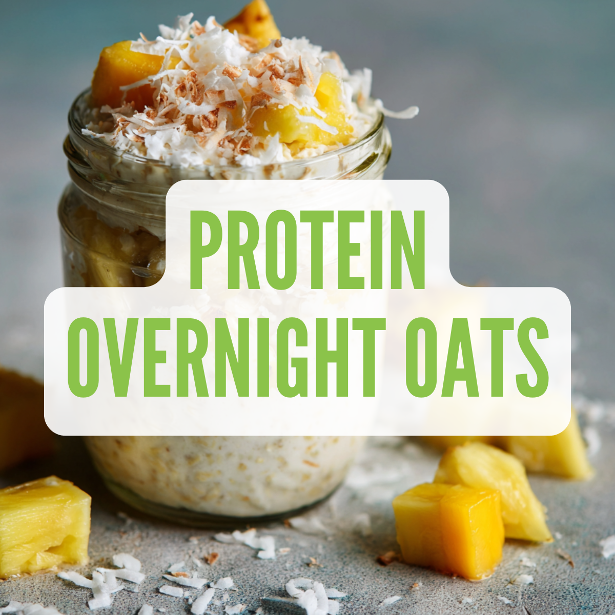 High-Protein Overnight Oats (7 Flavors, 25–35g Protein) - 2sharemyjoy.com